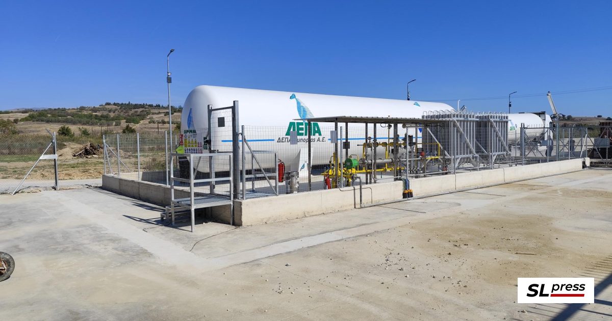 Τέθηκε σε λειτουργία ο πρώτος σταθμός αεριοποίησης υγροποιημένου φυσικού αερίου μονάδας ΣΗΘΥΑ ...