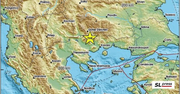 3,4 Ρίχτερ στο Νευροκόπι και 3,3 στα Νέα Μουδανιά - slpress.gr