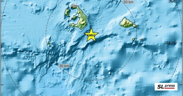 Νέος σεισμός στη Σαντορίνη 4,9 Ρίχτερ για το Ευρωμεσογειακό - Ορίζονται σημεία συγκέντρωσης αν ...