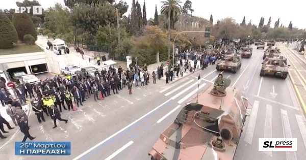 25η Μαρτίου: Εντυπωσιακή η μεγάλη στρατιωτική παρέλαση στην Αθήνα ...