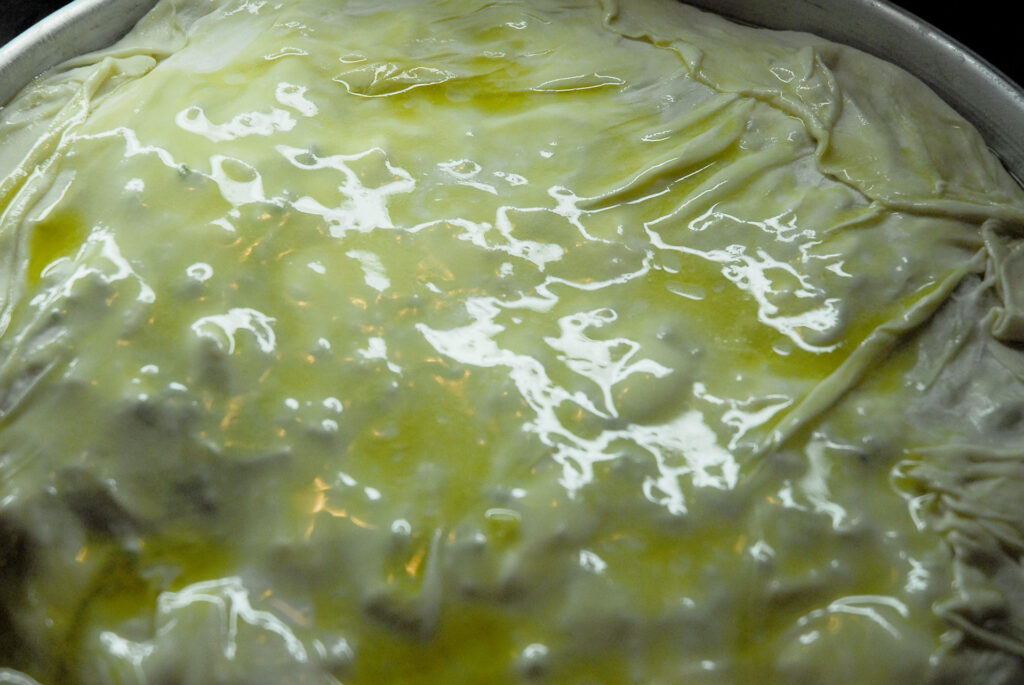 Σπανακόπιτα με μυζήθρα και δυόσμο - slpress.gr