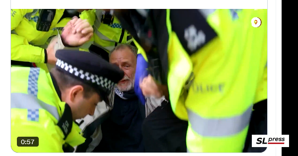 Βρετανία: Συνέλαβαν σε φιλοπαλαιστινιακή συγκέντρωση 900 άτομα! - slpress.gr